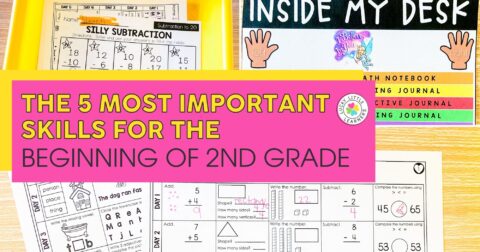 The 5 Most Important Skills for the Beginning of 2nd Grade - Lucky ...