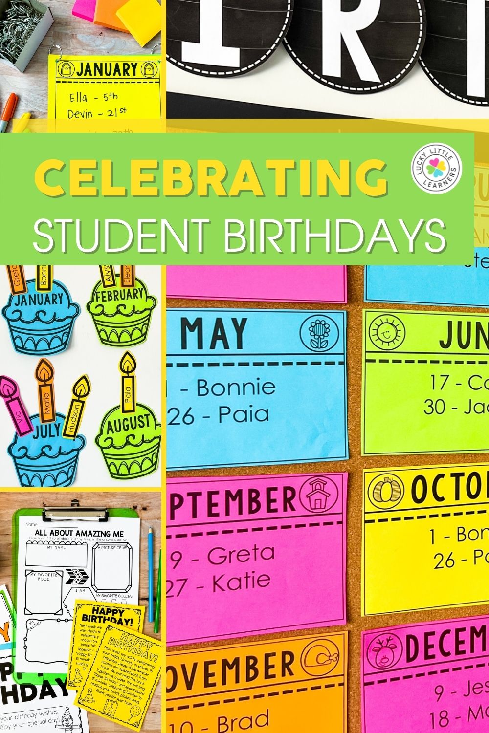 Fun Ideas for Celebrating Student Birthdays At School - Lucky Little ...