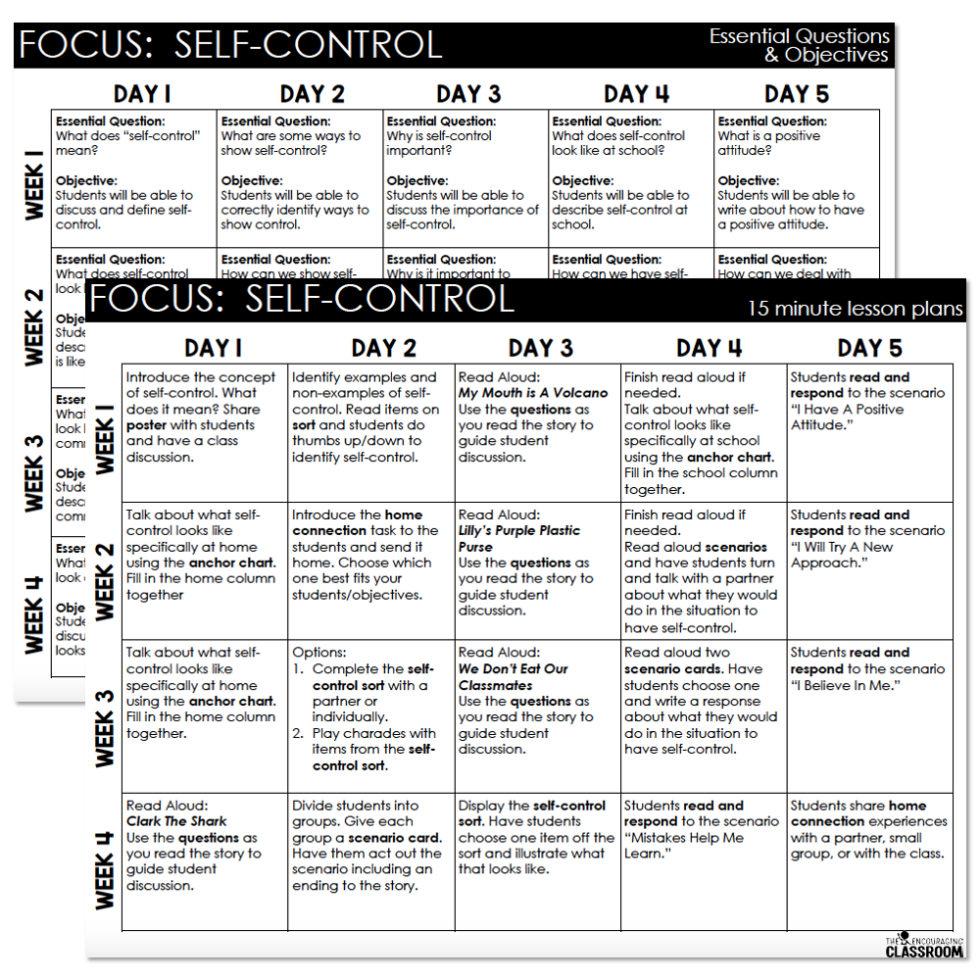 Ideas to Help with Blurting out in the Classroom - Lucky Little Learners