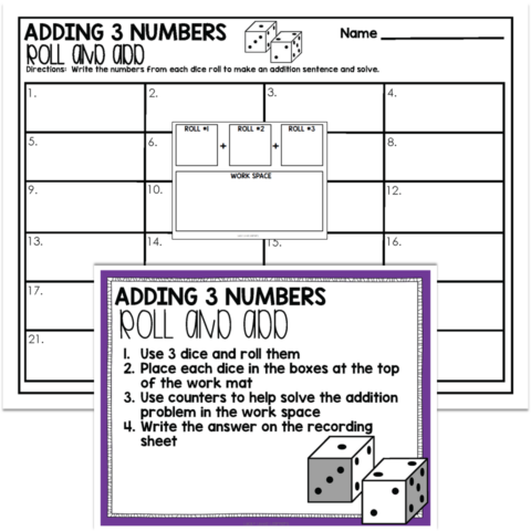 Fall Math Centers - Lucky Little Learners