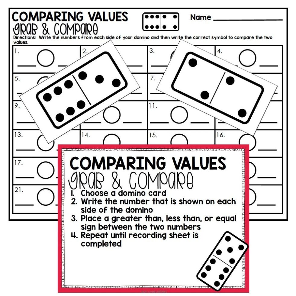 September Math Centers for 1st & 2nd Grade - Lucky Little Learners
