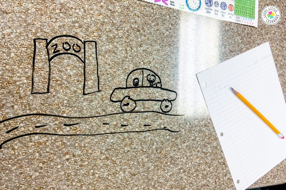 Beginning of the Year Writing Mini Lessons for 1st and 2nd Grade ...