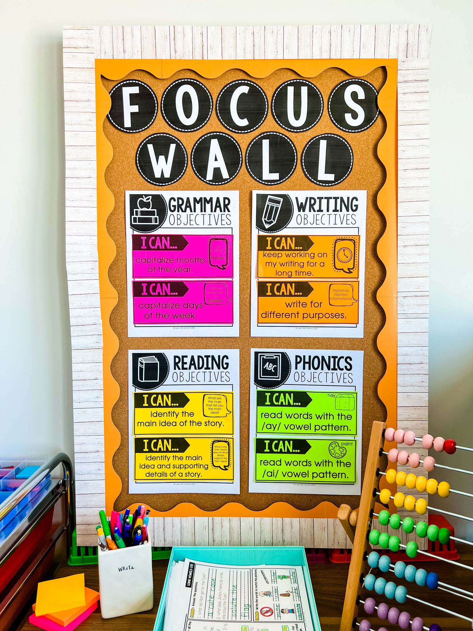Interactive Bulletin Boards For the 2nd Grade Classroom - Lucky Little ...