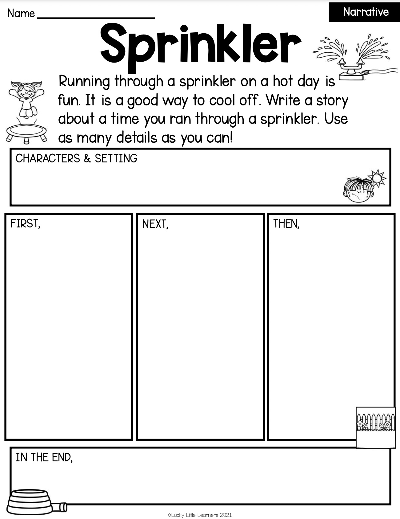 Beginning of the Year Writing Mini Lessons - Lucky Little Learners