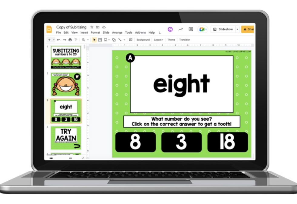Digital Toothy on Seesaw - How to Assign - Lucky Little Learners