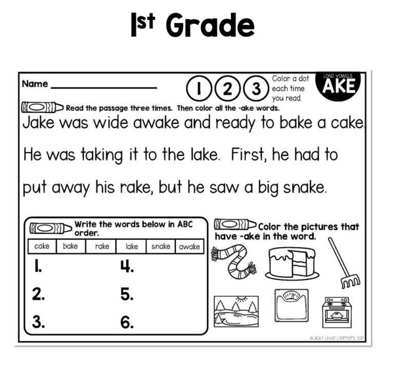Engaging (and Easy to Prep) Phonics Center Activities - Lucky Little ...
