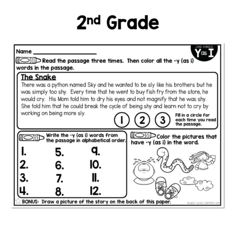 Engaging (and Easy to Prep) Phonics Center Activities - Lucky Little ...