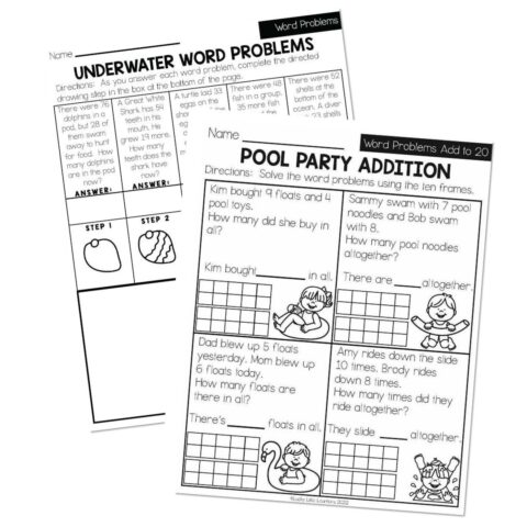 Keep Students Learning With Summer Review Packets! - Lucky Little Learners