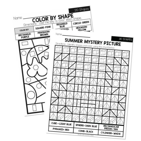 Keep Students Learning With Summer Review Packets! - Lucky Little Learners