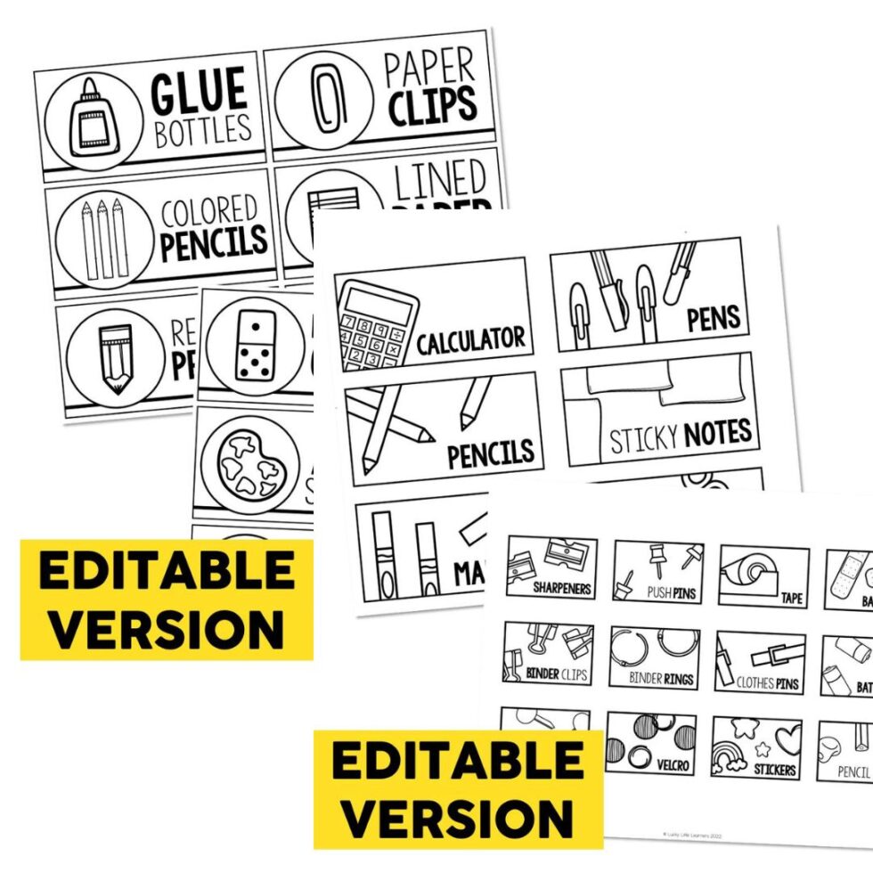 Tips and Timesavers for Back to School Set Up - Lucky Little Learners