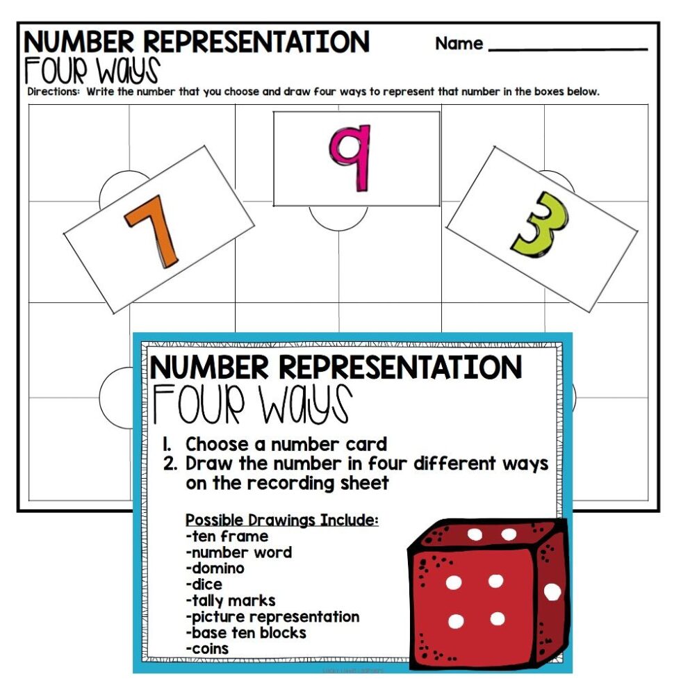 September Math Centers for 1st & 2nd Grade - Lucky Little Learners