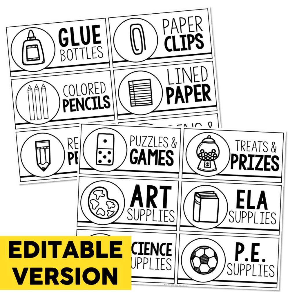 Tips and Timesavers for Back to School Set Up - Lucky Little Learners