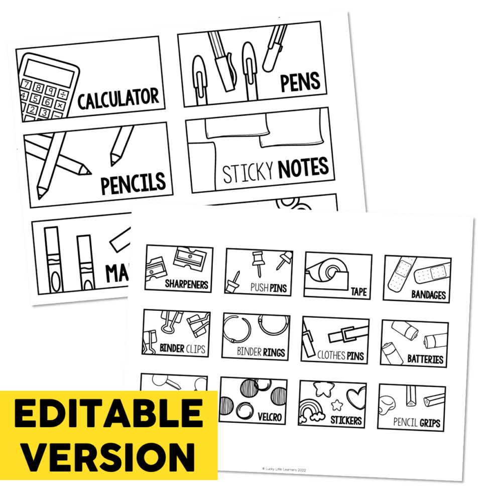 10 Teacher Desk Organization Hacks - Lucky Little Learners
