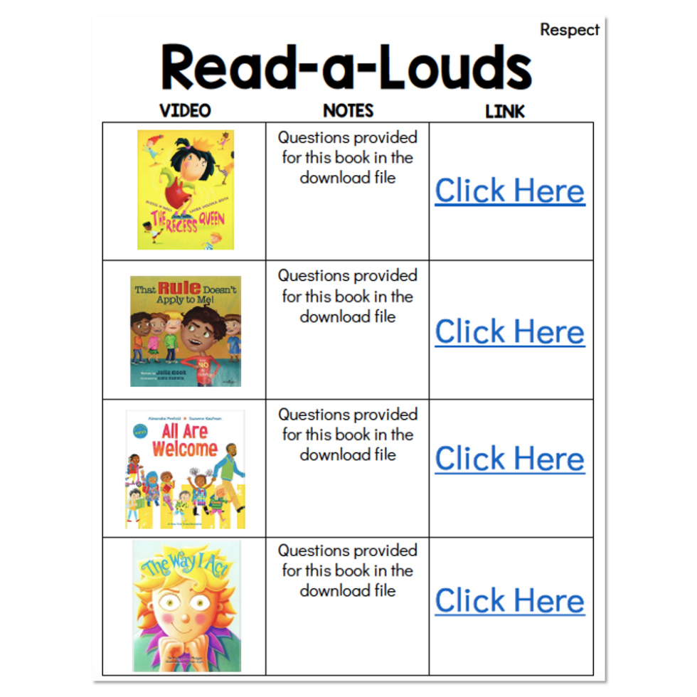 How to Teach Respect in the Classroom - Lucky Little Learners