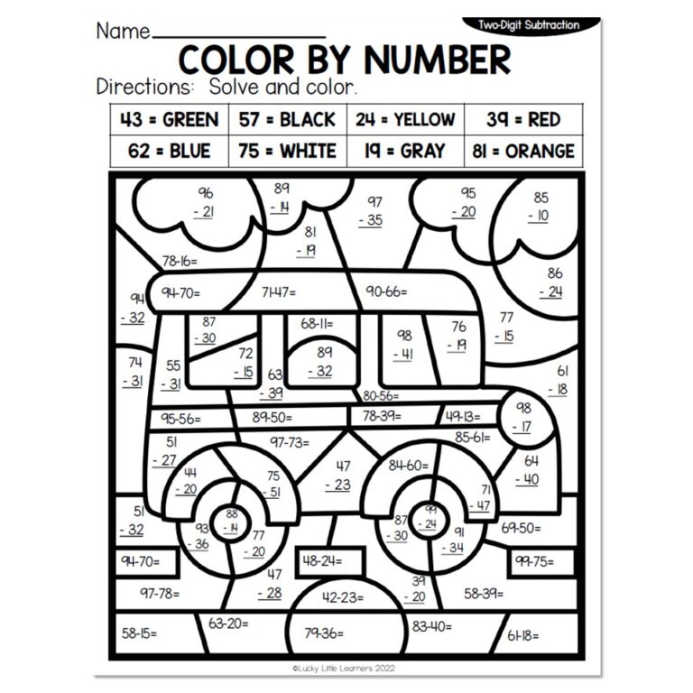 Videos that Teach Subtraction - Lucky Little Learners