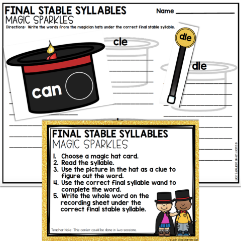 How to Teach Students to Read Multisyllabic Words - Lucky Little Learners