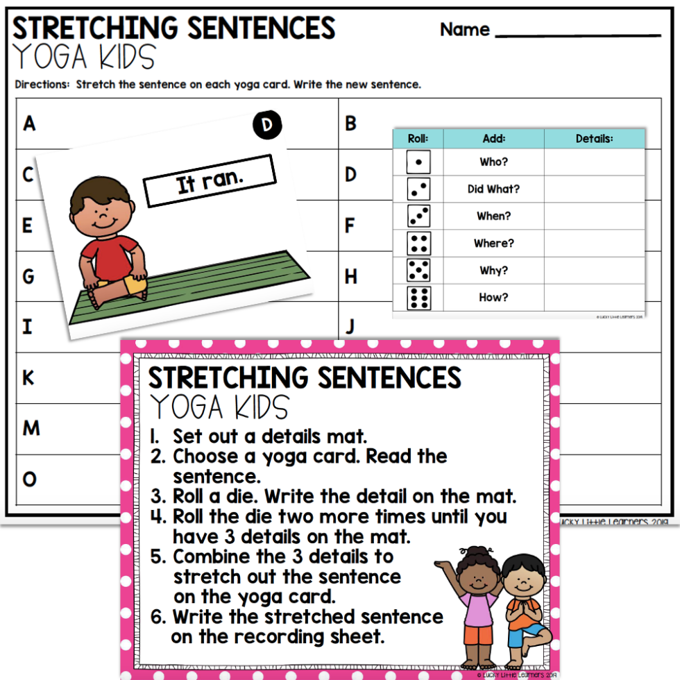Teaching Strategies for Stretching and Expanding Sentences - Lucky ...