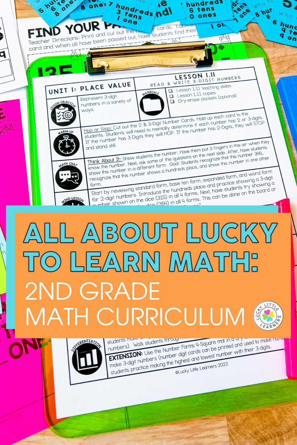All About Lucky to Learn Math: 2nd Grade Math Curriculum - Lucky Little ...