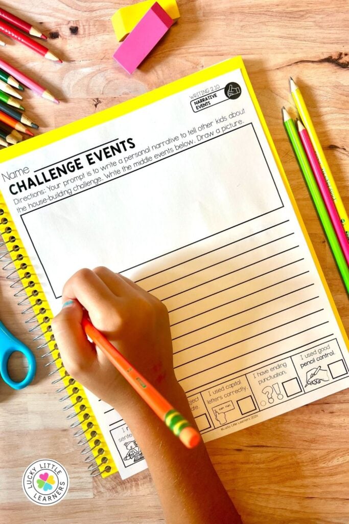 Beginning of the Year Writing Mini Lessons for 1st and 2nd Grade ...