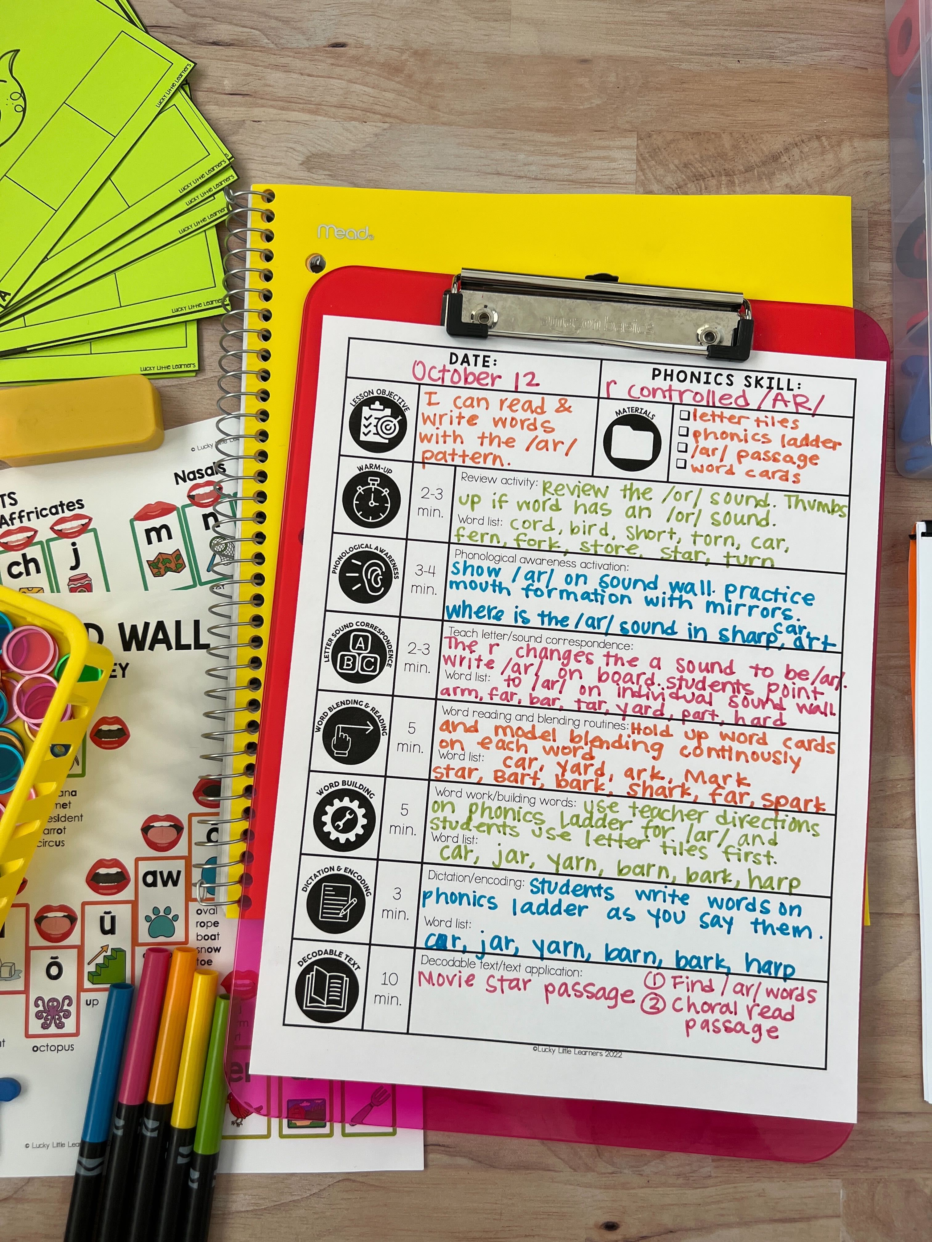 The Perfect Routine to Jumpstart Explicit Phonics Lessons - Lucky Little Learners