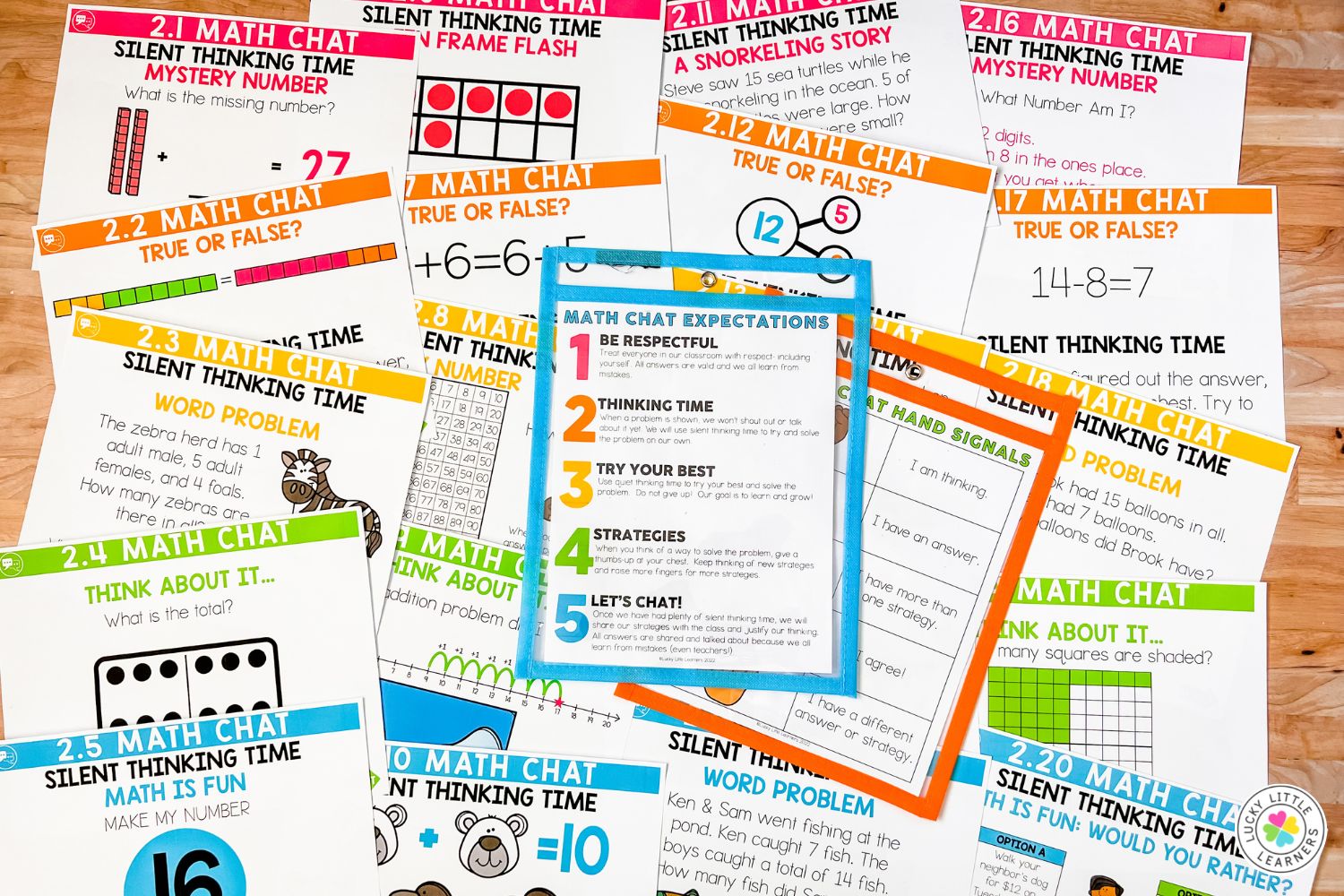 New Routines for Number Talks and Math Chats - Lucky Little Learners