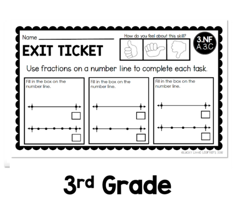 Using Exit Tickets to Differentiate Instruction - Lucky Little Learners