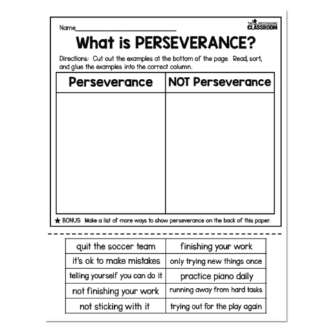How to Teach Perseverance - Lucky Little Learners