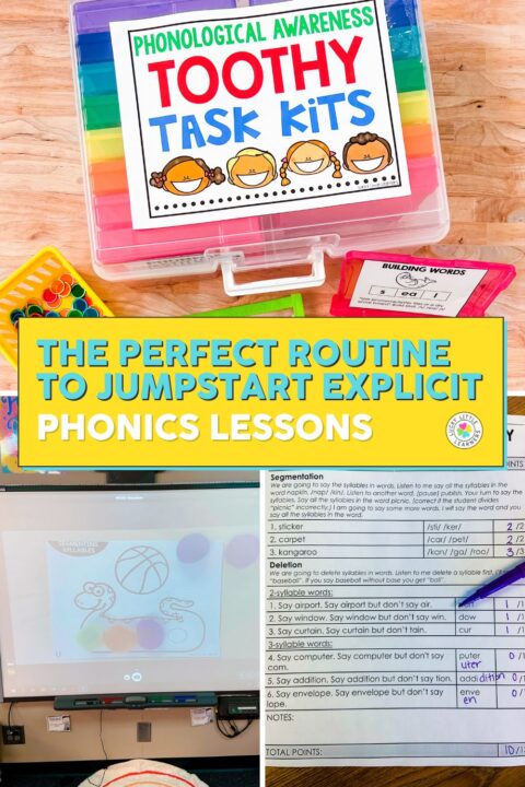 The Perfect Routine to Jumpstart Explicit Phonics Lessons - Lucky ...