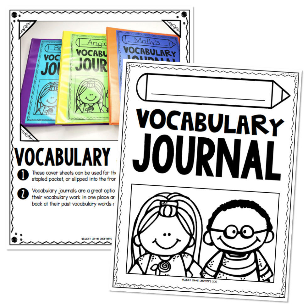 Vocabulary Activities - Lucky Little Learners