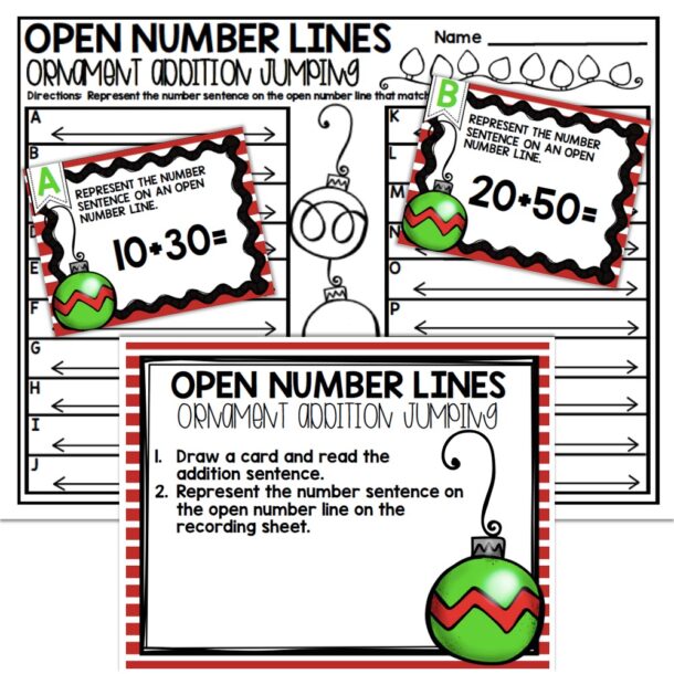 Christmas Math Centers - Lucky Little Learners