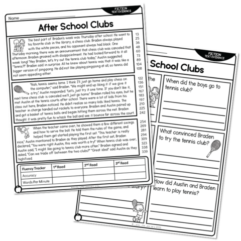 How to Use the 5Ws to Teach Text Evidence - Lucky Little Learners