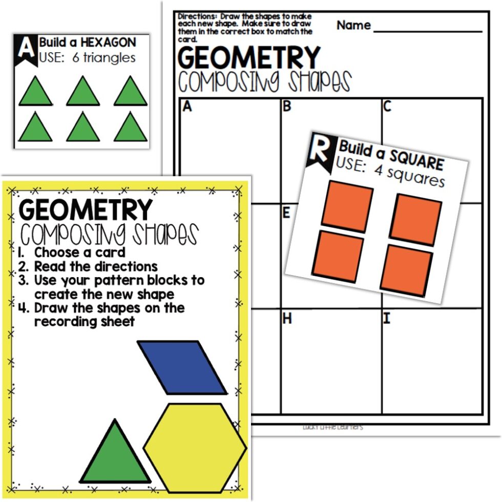 Activities for Teaching Geometry - Lucky Little Learners