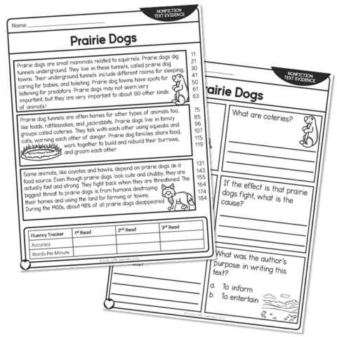 Asking and Answering Questions Using Nonfiction - Lucky Little Learners