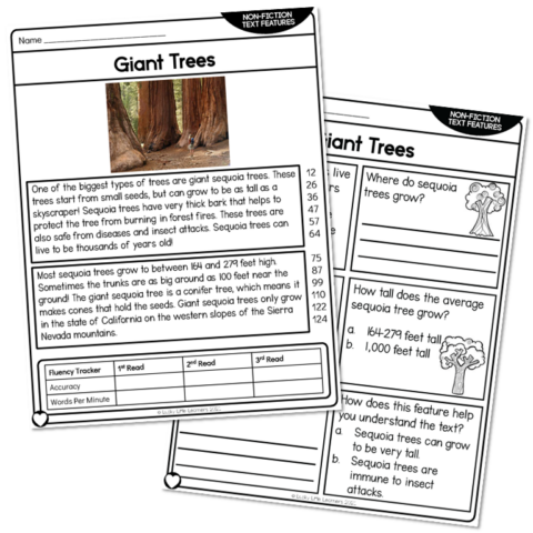 4 Strategies for Practicing Nonfiction Text Features - Lucky Little ...