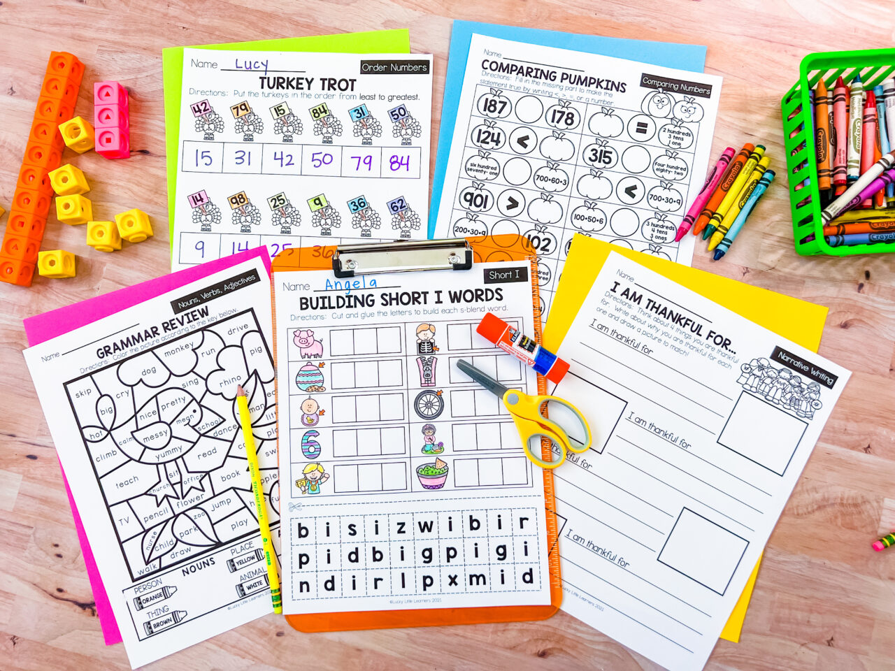 Fall Freebie Pack - Lucky Little Learners