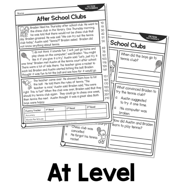 Ideas to Help With Teaching Text Evidence - Lucky Little Learners