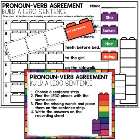 Teaching Pronouns in 2nd Grade - Lucky Little Learners