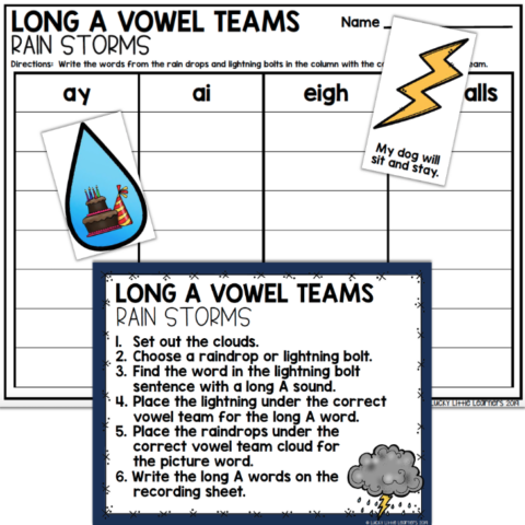 Teaching Vowel Teams - Lucky Little Learners