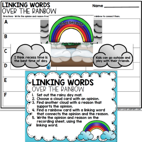 Teaching Kids to Use Linking Words - Lucky Little Learners