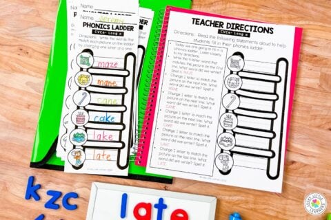 Using Phonics Ladders in the Classroom - Lucky Little Learners