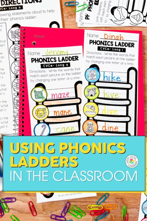 Using Phonics Ladders in the Classroom - Lucky Little Learners