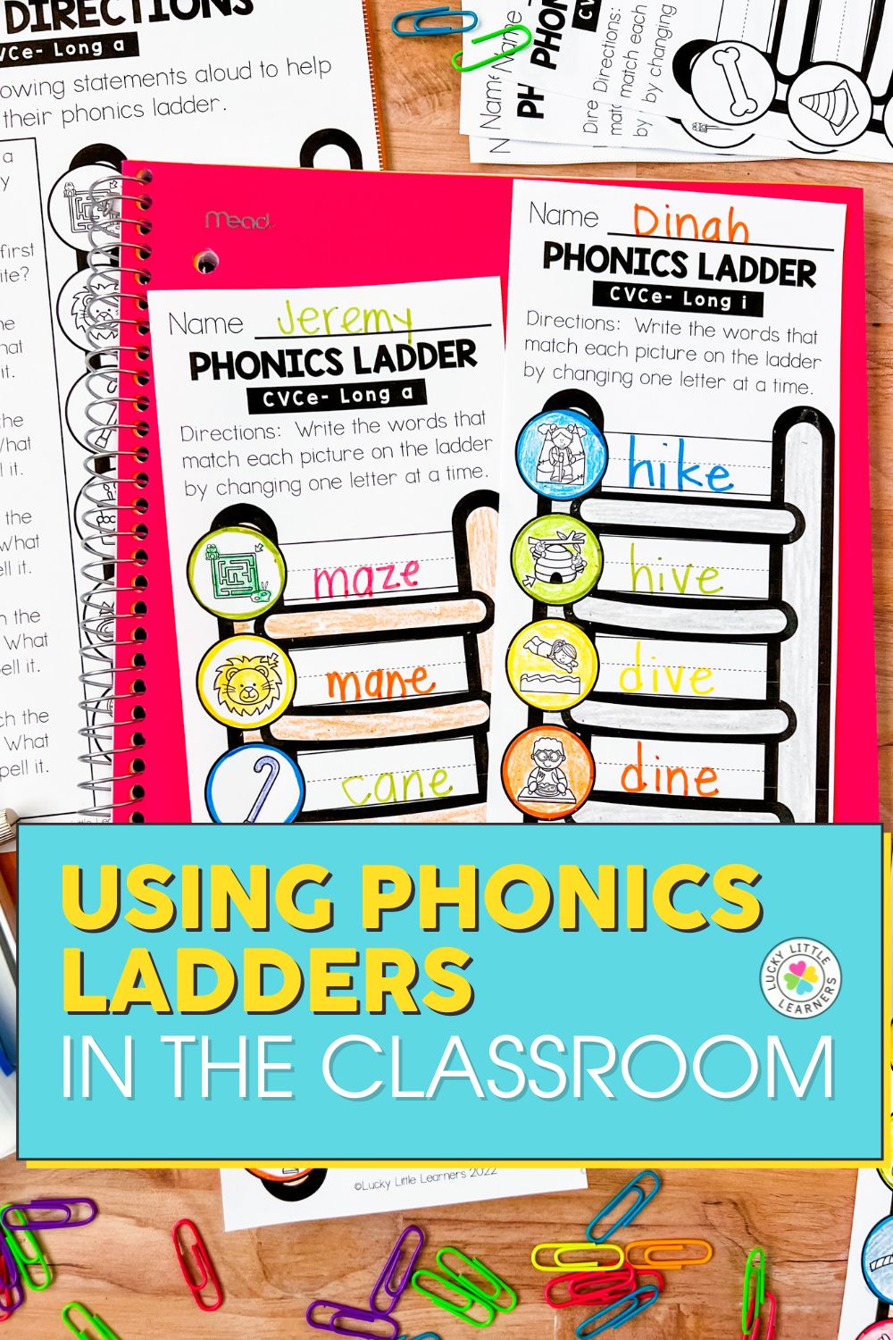Using Phonics Ladders in the Classroom - Lucky Little Learners