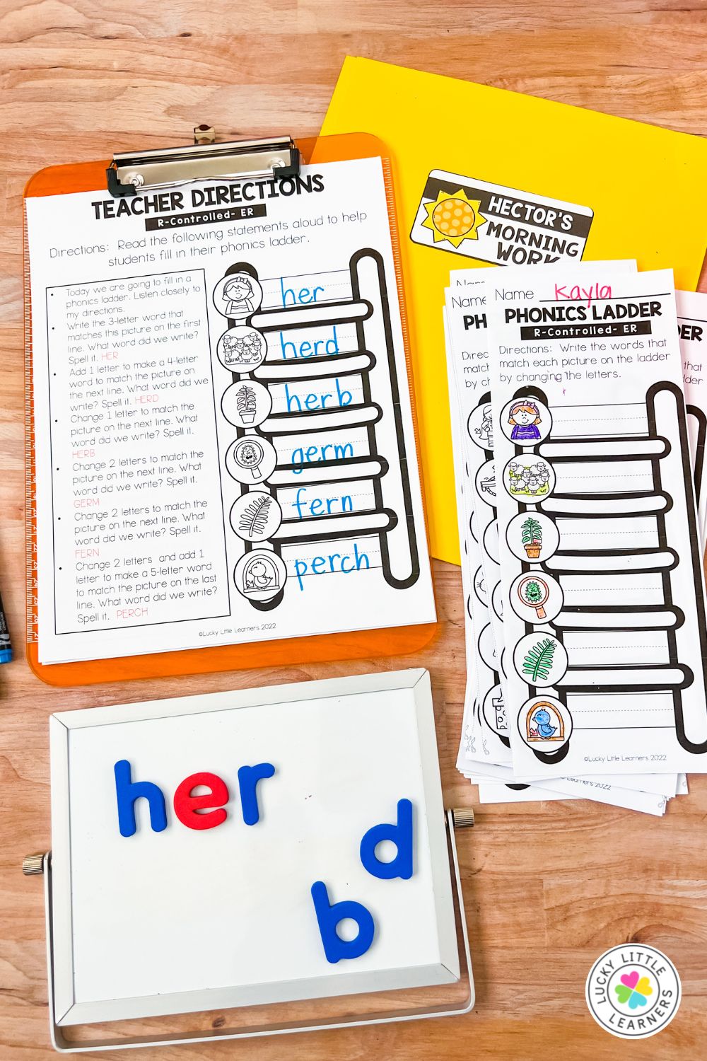 Using Phonics Ladders in the Classroom - Lucky Little Learners