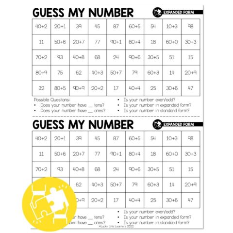 5 Collaborative Math Activities to Boost Number Sense - Lucky Little ...