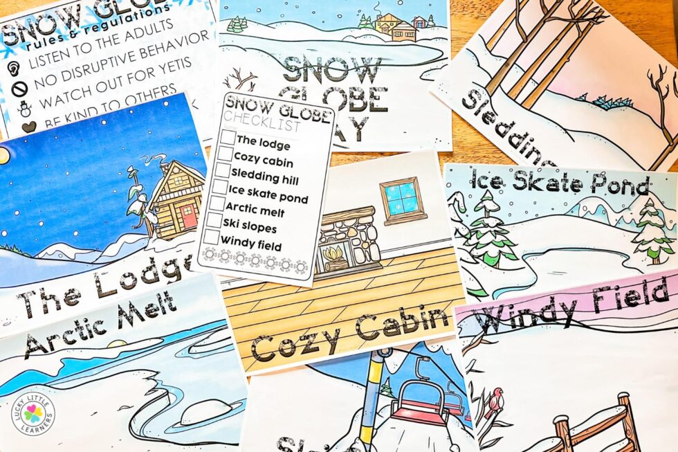 Celebrate Winter With a SnowGlobe Classroom Transformation - Lucky ...