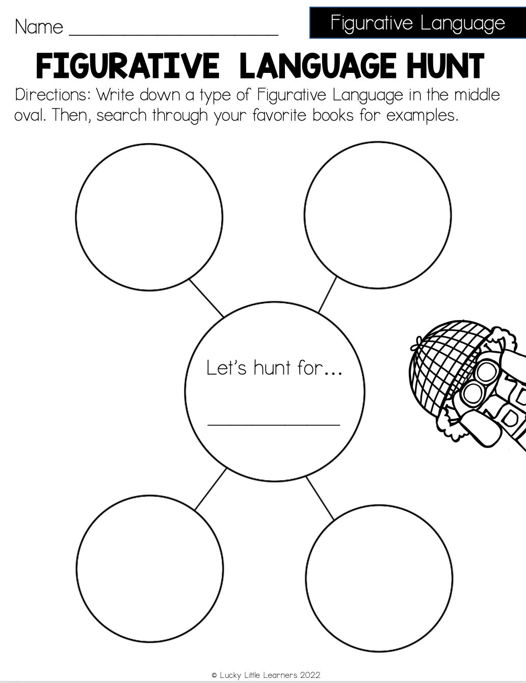 Figurative Language Fun! - Lucky Little Learners