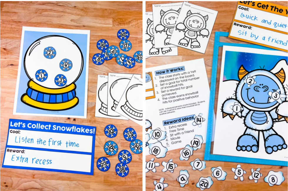 Celebrate Winter With a Snow Globe Classroom Transformation - Lucky ...