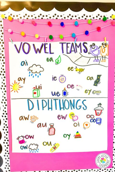 5 Creative Ways to Teach Diphthongs - Lucky Little Learners