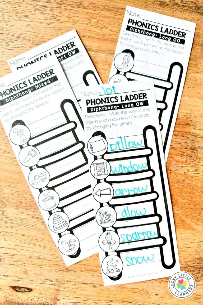 5 Creative Ways to Teach Diphthongs - Lucky Little Learners