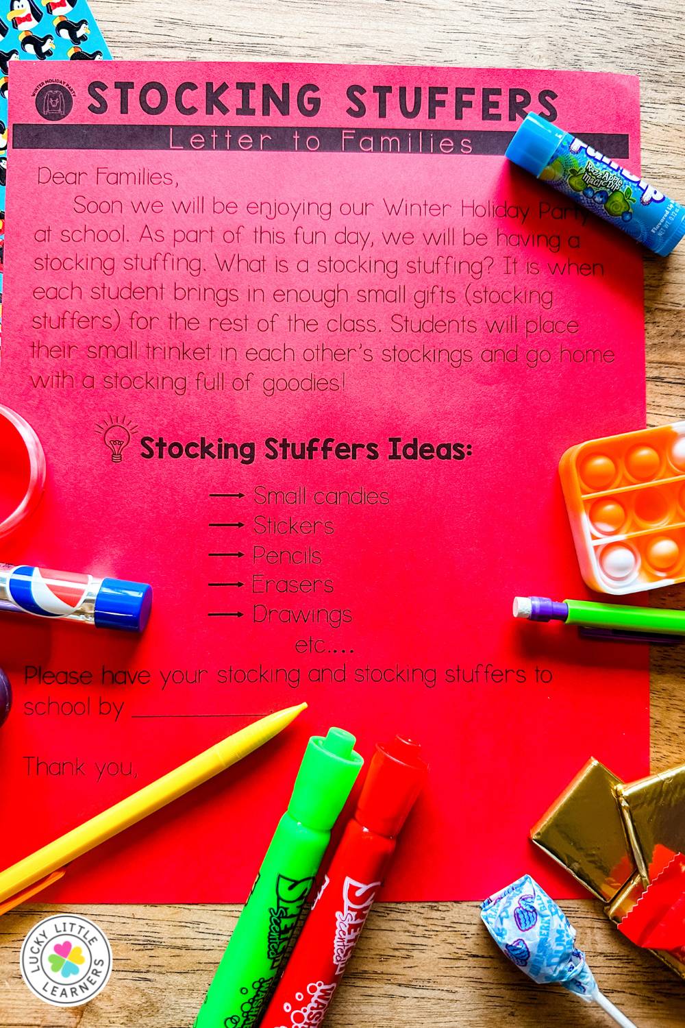 The Complete Winter Holiday Party Plan for 1st and 2nd Grade - Lucky ...